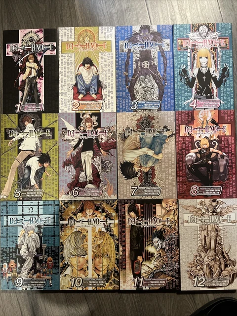 DEATH NOTE COMPLETE SET Vol 1-12 -English Manga $20.00 - PicClick CA