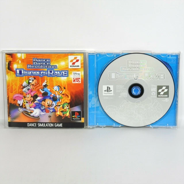 DANCE DANCE REVOLUTION DISNEYS RAVE PS1 Playstation p1 £7.67 - PicClick UK