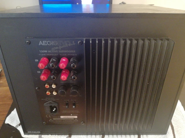 ACOUSTIC ENERGY AEGIS Evo Compact 150W Subwoofer £63.10 - PicClick UK