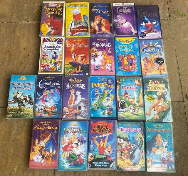 SELECTION OF CHILDREN’S Disney And Other 48x VHS Video Tapes £50.64 ...