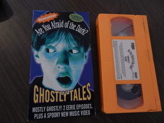RARE NICKELODEON KIDS Horror Vhs Are You Afraid Of The Dark Ghostly ...