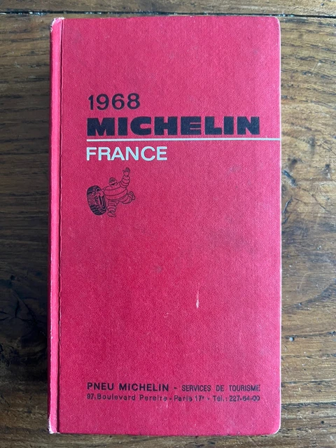 GUIDE MICHELIN ROUGE FRANCE 1968 - Tourisme Cartes EUR 15,00 - PicClick FR
