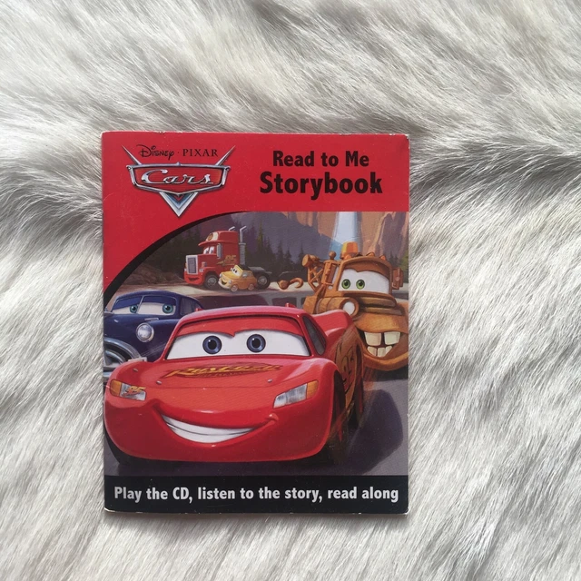 DISNEY CARS BOOK Disney CARS Read To Me Storybook Disney CARS CD Read ...