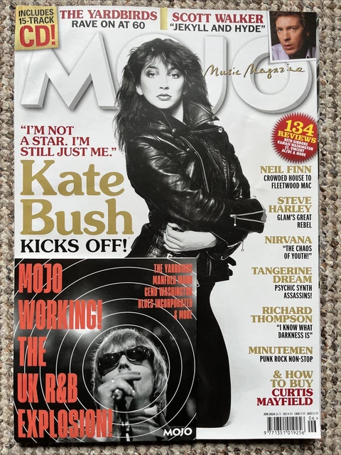 KATE BUSH MOJO Magazine June 2024 KATE BUSH with CD Yardbirds £0.99 ...
