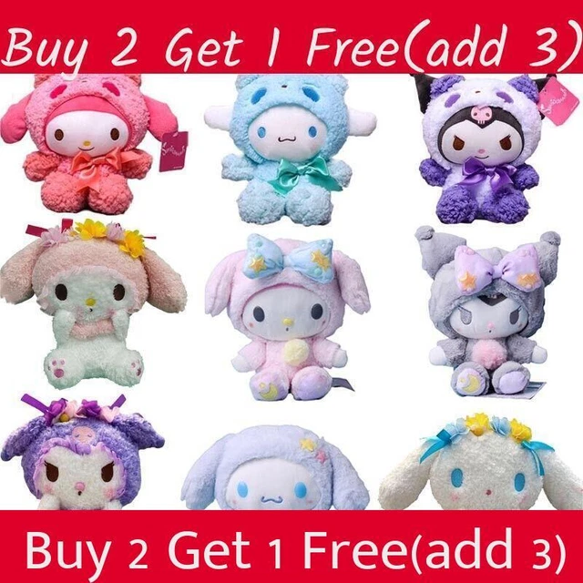 PLUSHIES MY MELODY Cinnamoroll Kuromi Sanrio Plush Toy Soft Cute Doll Toy Gift £7.77 - PicClick UK