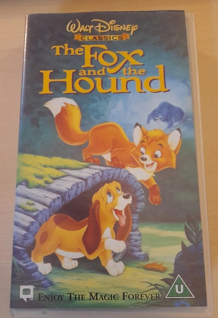 FOX AND THE Hound Walt Disney Classics VHS Video Cassette Tape Animated ...