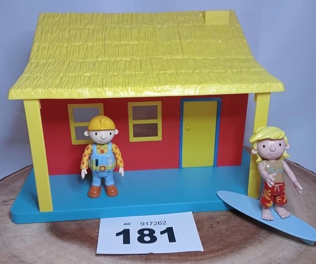 BOB THE BUILDER Surf Shack Playset With Brad Rad & Bob Figures LWL181 ...
