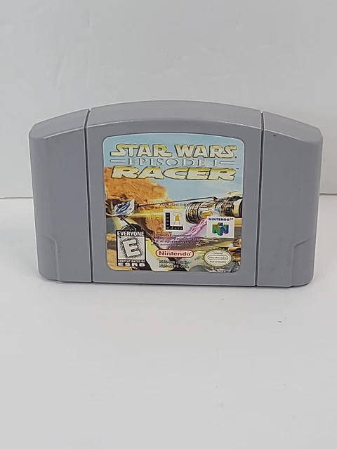 STAR WARS EPISODE 1 Pod Racer (Nintendo 64 1999) N64 authentique TESTÉ ...
