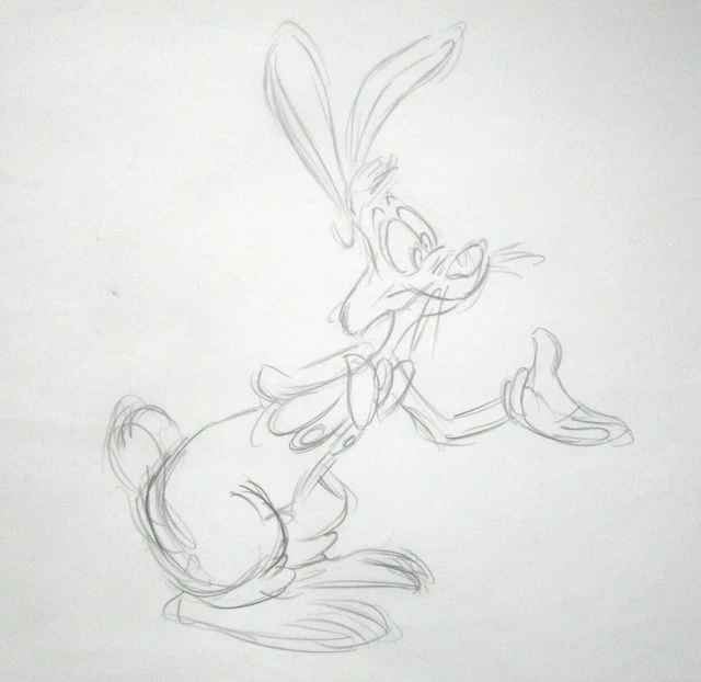 1988 WHO FRAMED ROGER RABBIT WALT DISNEY ORIGINAL PRODUCTION cel ...