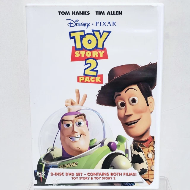 TOY STORY 2 DVD Movie Pack Disney Pixar Toy Story 1 & 2 2-Disc Set £12. ...