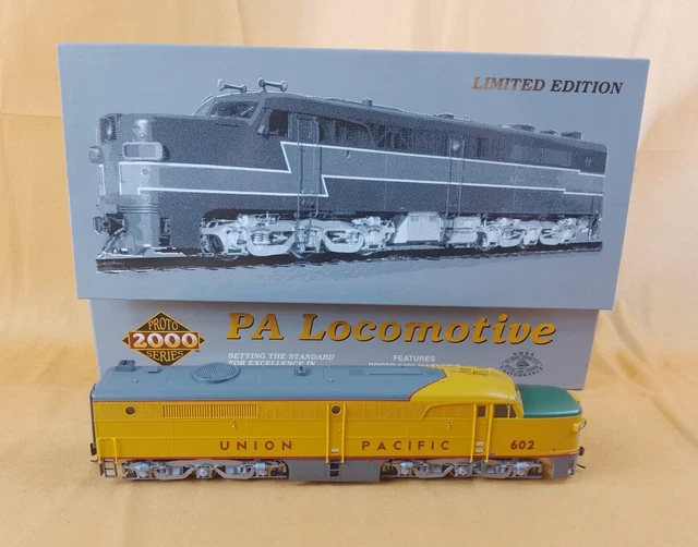 LIFE-LIKE TRAINS PROTO 2000 30961 HO Union Pacific #602 Diesel PA Loco ...