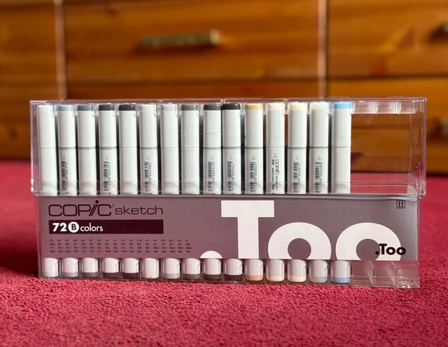 COPIC SKETCH MARKER Set B - 60 Pens £125.00 - PicClick UK