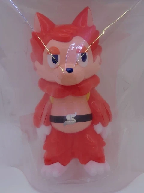 AKARENJYA WOLF KUN Red Araikiri Sofubi Sofvi Goranger Figure Hero Squad ...