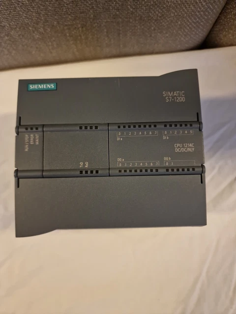 SIEMENS SIMATIC S7-1200 CPU 1214C DC/DC/RLYUnit (6ES7214-1HG40-0XB0) EUR 299,88 - PicClick DE