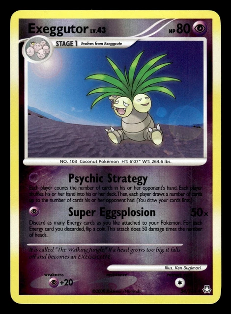 EXEGGUTOR 54/146 REVERSE Holo Legends Awakened Pokemon Card - 3 $9.88 ...