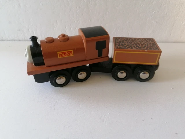 RARE THOMAS THE Tank Engine & Friends Wooden Train DUKE & TENDER - BRIO ...