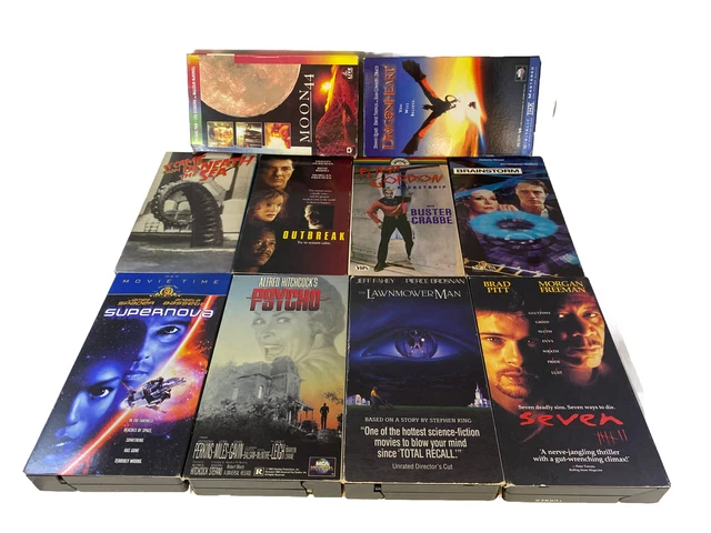 HORROR VHS LOT (VHS Lot of 10) Gore Slasher Lurid Sci-Fi Cult Rare ...
