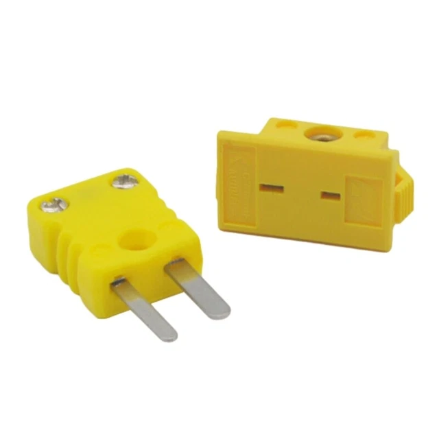 PANEL MOUNT K-TYPE thermocouple Miniature Socket for Miniature $10.71 ...