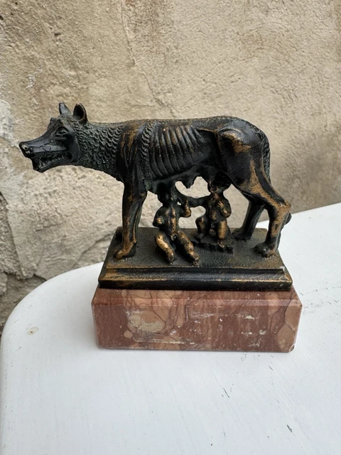 STATUE LOUVE ROMUS Et Romulus Trophée Rome EUR 30,00 - PicClick FR
