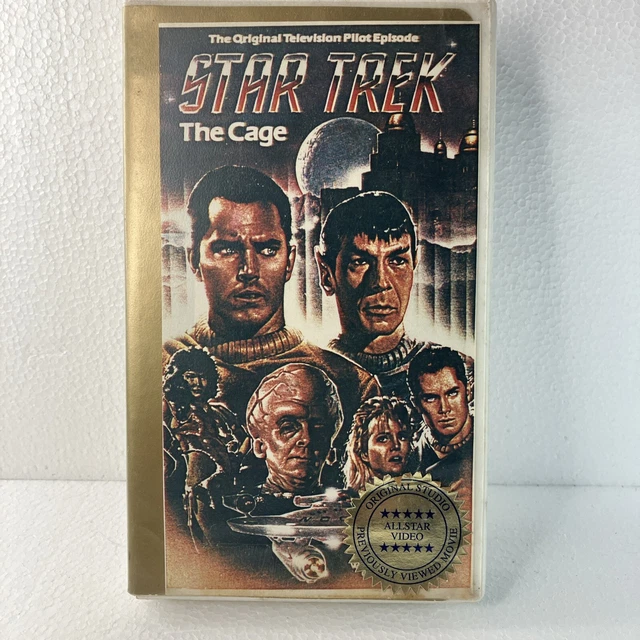 STAR TREK THE Original TV Pilot Episode 1986 VHS Tape The Cage £5.96 ...