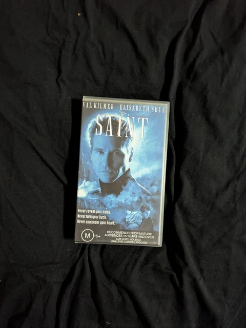 THE SAINT (VHS, 1997) Val Kilmer, Elisabeth Shue $15.00 - PicClick AU