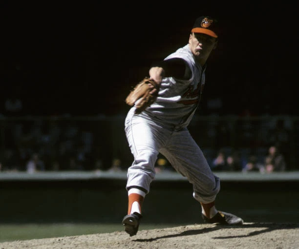 PITCHER STEVE BARBER Of The Baltimore Orioles 1966 Baseball OLD PHOTO ...