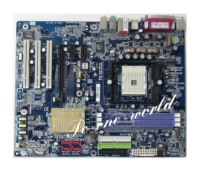 GIGABYTE GA-K8NE SOCKET 754 motherboard + AMD Sempron SDA2800 DDR RAM ATX £72.02 - PicClick UK