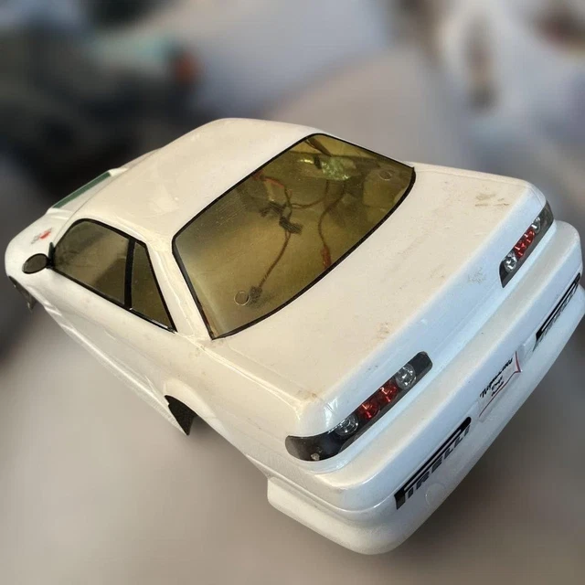 NISSAN SILVIA S13 1/10 RC Body Pirelli Logo Drift Body Only £155.17 ...