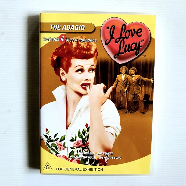 I LOVE LUCY | The Adagio - Season 1 Episodes 12-15 DVD 1951/52 Region 4 ...