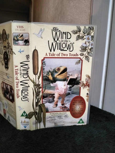 THE WIND IN The Willows A Tale Of Two Toads Childrens Kids Retro Uk Vhs ...