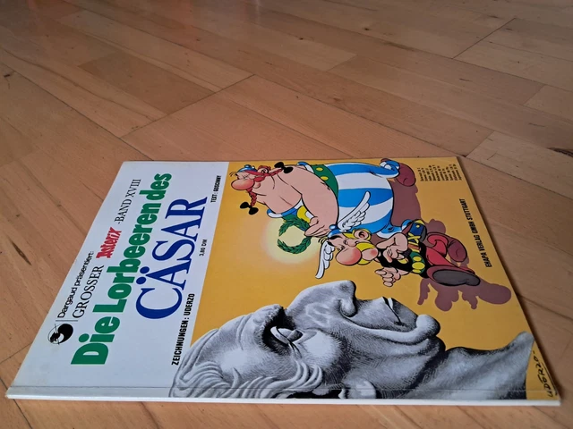 GROSSER ASTERIX BAND XVIII Die Lorbeeren des Cäsar - Z1-2 ORIGINAL ...
