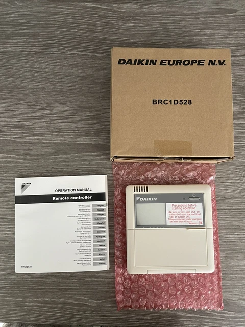 WIRED WALL REMOTE Control DAIKIN BRC1D528 AC Air condtion £187.88 ...