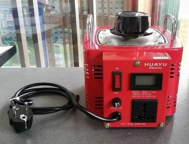 4 AMP VARIAC Variable Transformer 1000VA Max 0-240 AC Volt Output regulator New £155.04 ...