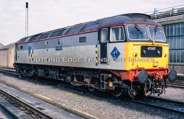 ORIGINAL RAILWAY SLIDE: Class 47 Diesel 47007 1990 D-1912 £3.99 ...