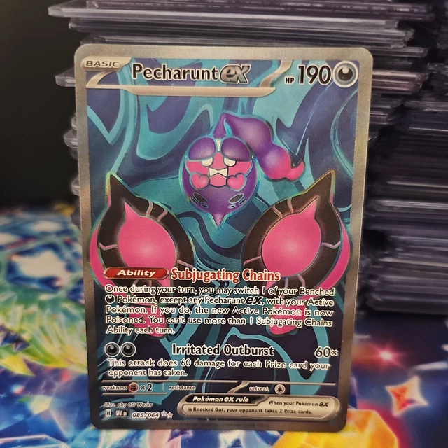 POKÉMON TCG SHROUDED Fable: Pecharunt EX Ultra Rare 085/064 MINT £1.16 ...