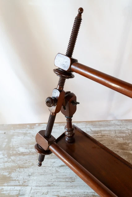 MÉTIER À TISSER broder ancien en bois mercerie broderie EUR 90,00 ...