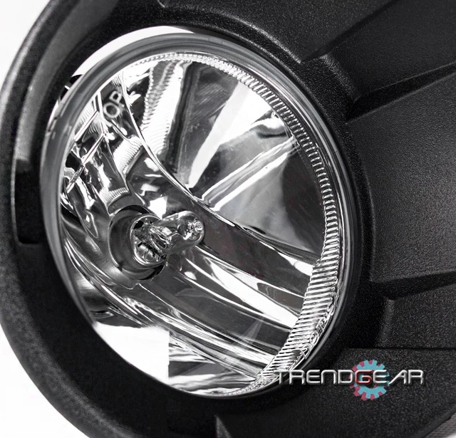 10-13 CHEVY CAMARO Ls Lt Ss Front Bumper Fog Lights Chrome Clear Lens W ...