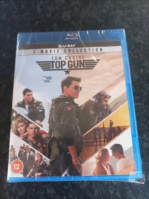 TOP GUN/TOP GUN Maverick 2 Movie Collection [Blu-Ray]*Brand New Factory ...
