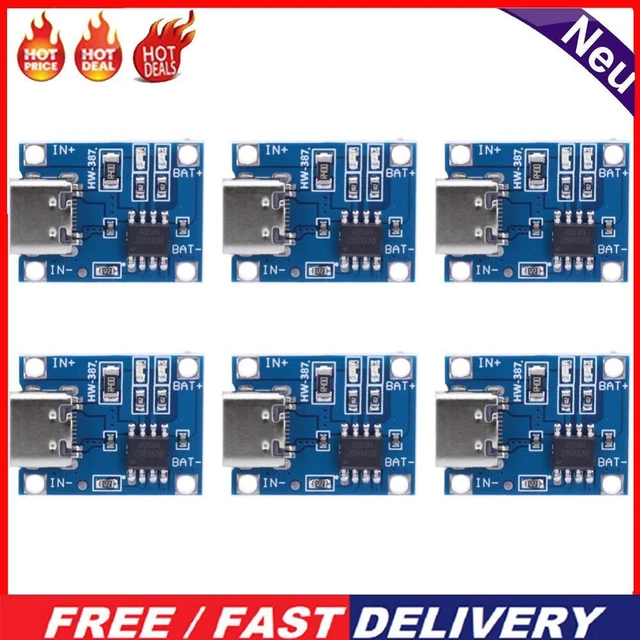 TP4056 BATTERY CHARGER Board 5V 1A With Protection Dual Functions (1PCS ...