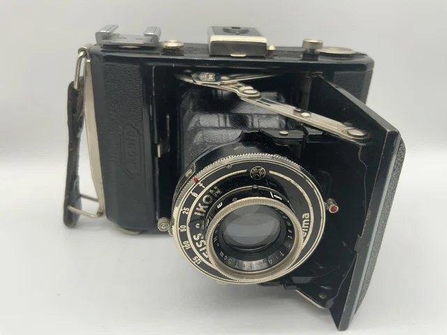 ZEISS IKON IKONTA 520 Appareil-Photo Avec Novar-Anastigmat 1:4.5 7,5cm ...