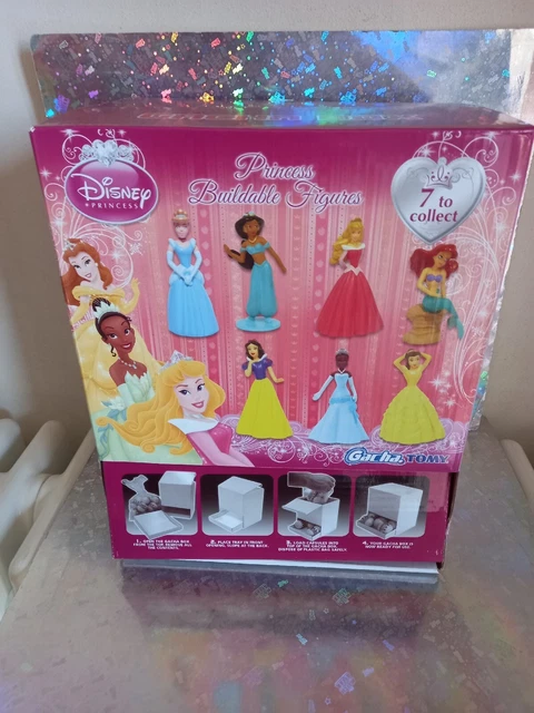 BOX DA 18 Capsule Buildable Figures Disney Princess Gacha Tomy Nuovo ...