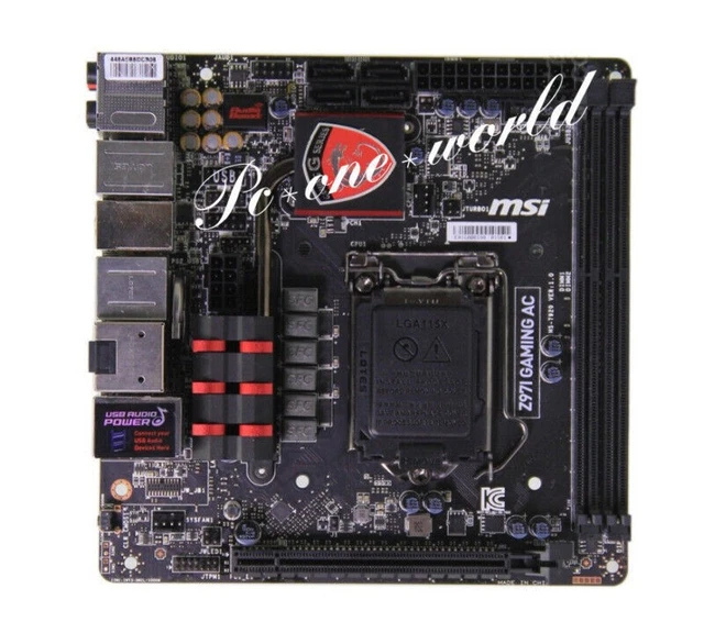 MSI Z97I GAMING AC Motherboard Intel Z97 LGA 1150 DDR3 DIMM USB3.0 16GB ...