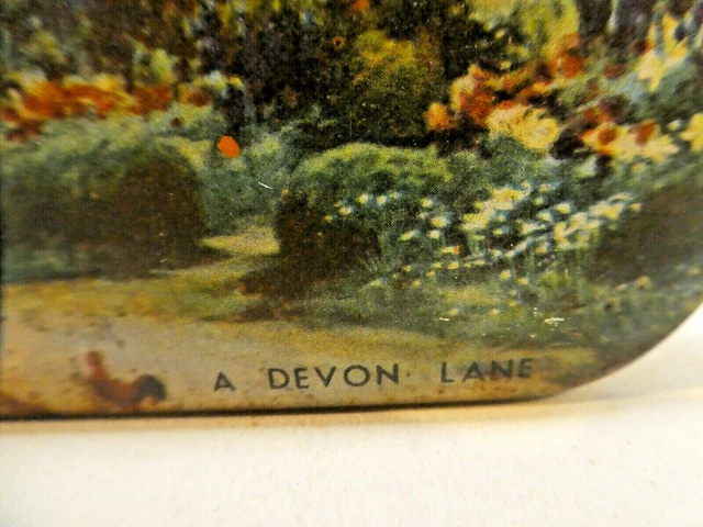 VINTAGE BISCUIT LOLLY Tin Allens Devon Lane Peter Pan Toffees Horsfall ...