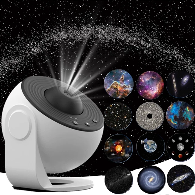 LED STERNENHIMMEL PROJEKTOR, HD Skylight Projector, 12 in 1 Planet ...