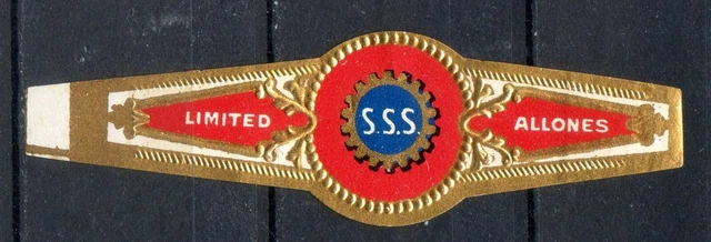 OLD CIGAR BAND "S.S.S." of "ALLONES LIMITED" £2.21 - PicClick UK