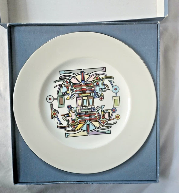 STUNNING LIMITED EDITION Eduardo Paolozzi ‘Quetzalotal’ Wedgwood plate ...