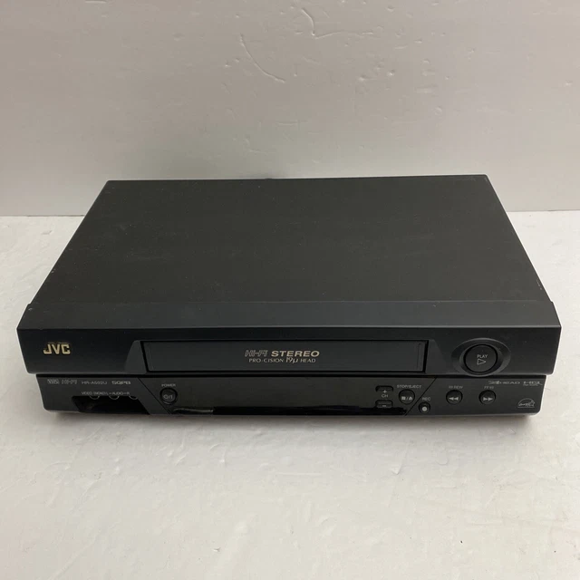 JVC HR-A592U STEREO Hi-Fi VCR VHS Player 4 Head ProCision Tested Works ...