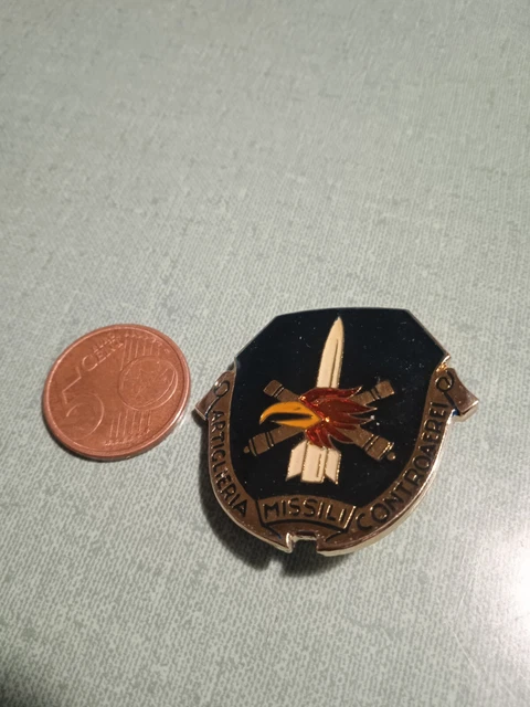 SPILLA PINS DISTINTIVO esercito militare aeronautica aereo missili ...