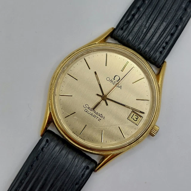 OMEGA SWISS MADE Seamaster Vintage Gold plated Cal. 1337 SPARES or ...