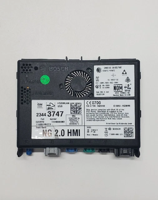 14-15 GM TRUCK IO6 HMI Human Machine Interface Control Module GPS ...